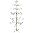 Amazon.com: Kurt Adler Revolving Gold Metal Tree, 7-Feet: Christmas ...