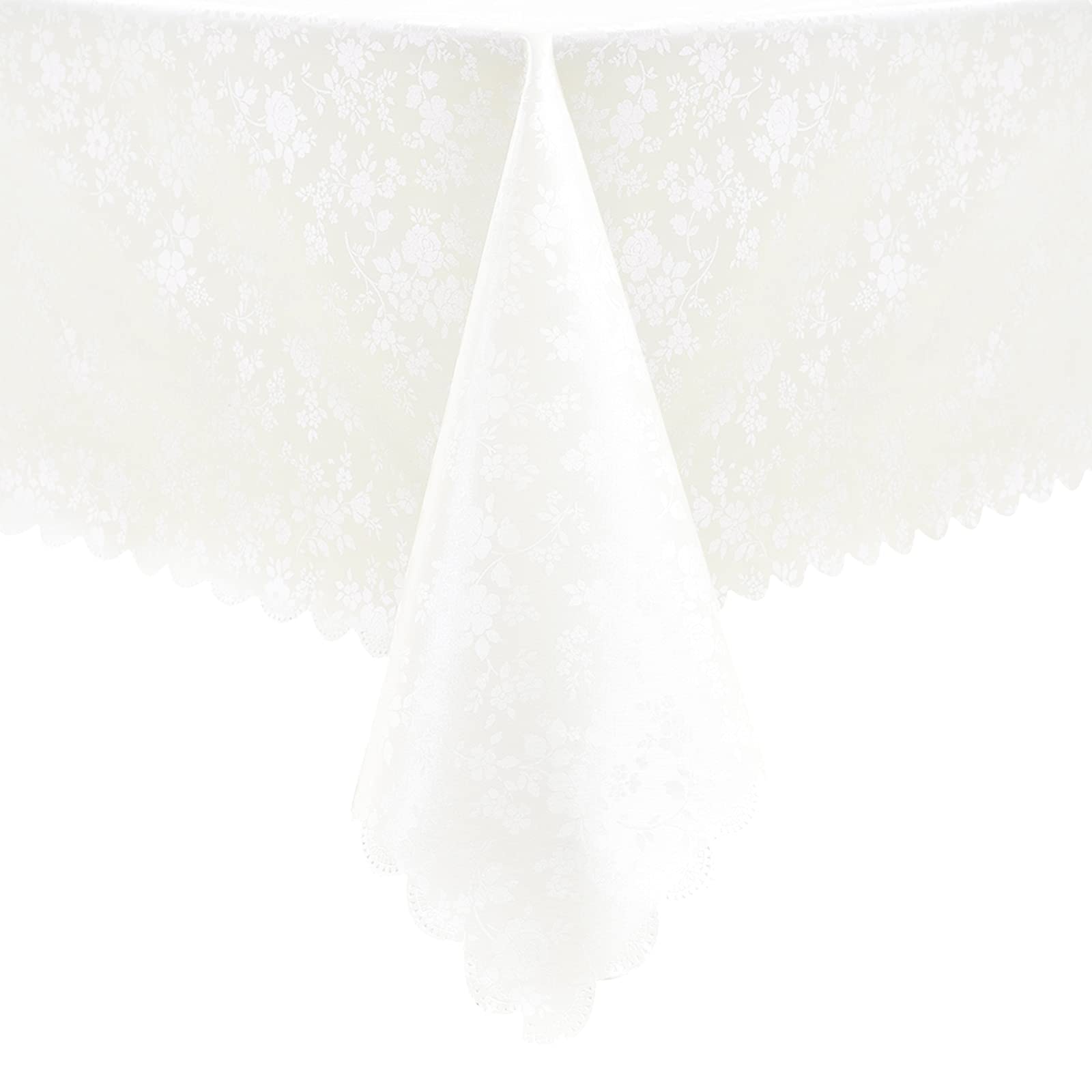 Romanstile Rectangle Vinyl Tablecloth,100% Waterproof Heavy Duty Oil ...