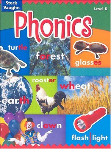 Steck-Vaughn Phonics: Student Edition Level D: STECK-VAUGHN: 9780739891384: Amazon.com: Books