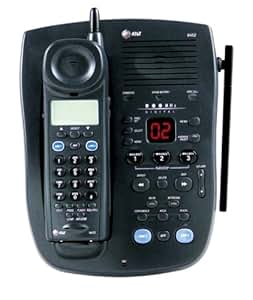 Amazon.com : AT&T 9452 900 MHz 2-Line Cordless Phone with Answering ...