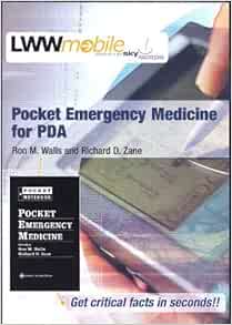 Pocket Emergency Medicine for Pda (Pocket Notebook): 9780781745017 ...