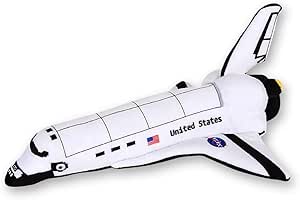 Amazon.com: ArtCreativity Stuffed Space Shuttle Plush Toy for Kids - 14 ...