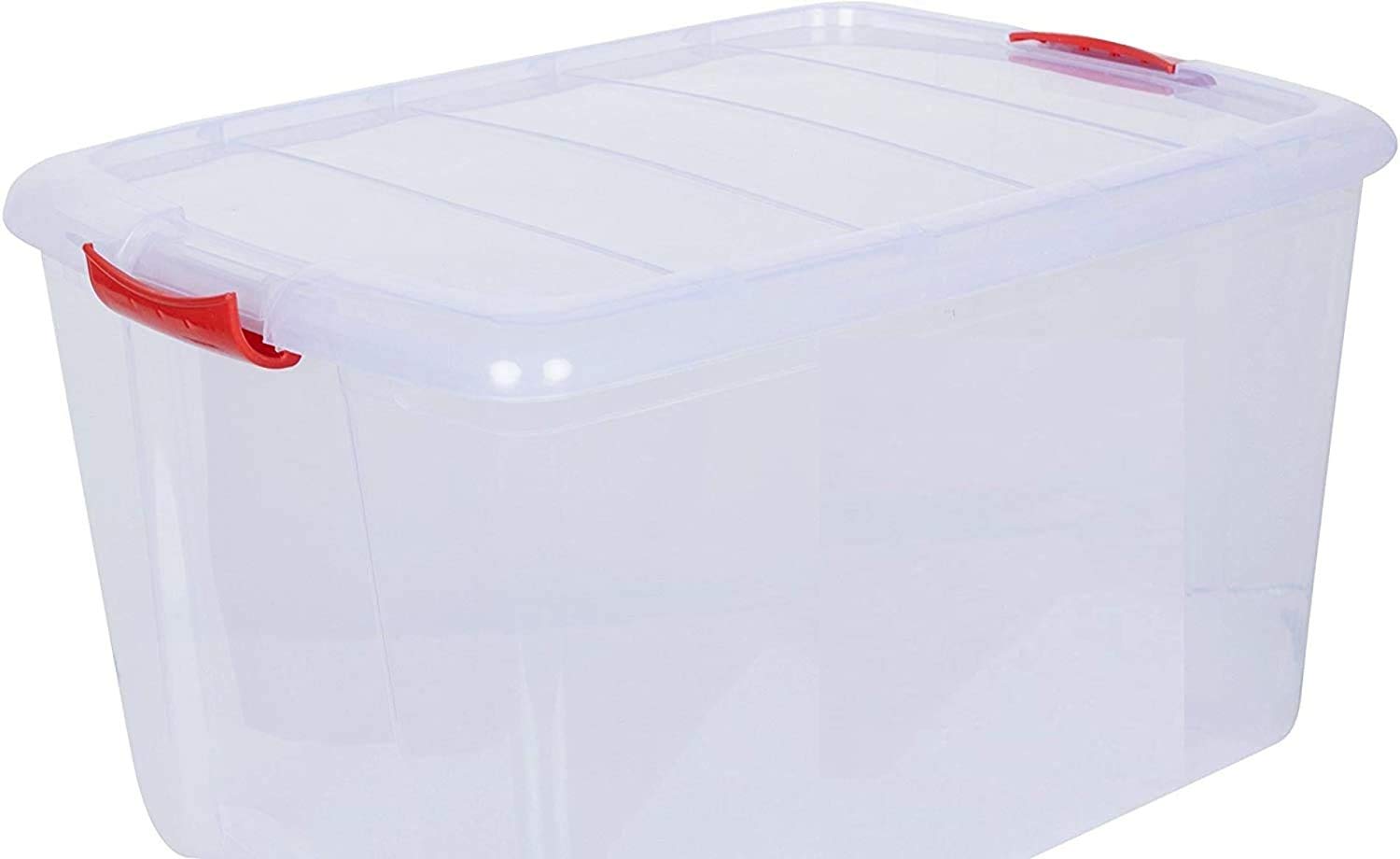JM SELLER Multipurpose Plastic Storage Container Box with Wheels 25 LTR ...