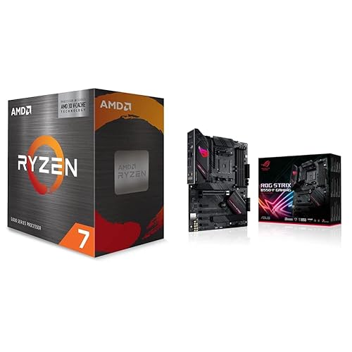 AMD Ryzen™ 7 5800X3D 8-core, 16-Thread Desktop Processor & ASUS ROG ...