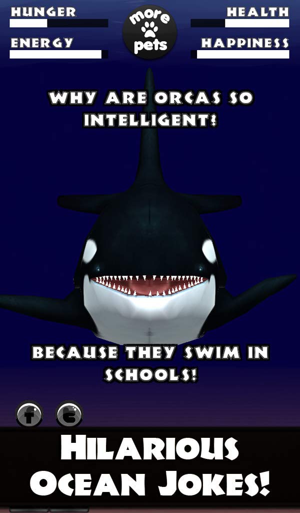 Virtual Pet Orca - The Killer Whale:Amazon.com:Appstore for Android