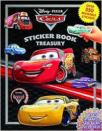 Disney/Pixar Cars Sticker Book Treasury: Amazon.ca: Phidal Publishing ...
