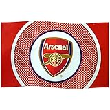 Amazon.com : Arsenal FC - Official Crest 5' x 3' Flag : Sports & Outdoors