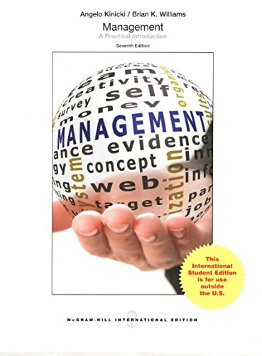 Management: KINICKI: 9789814714273: Amazon.com: Books