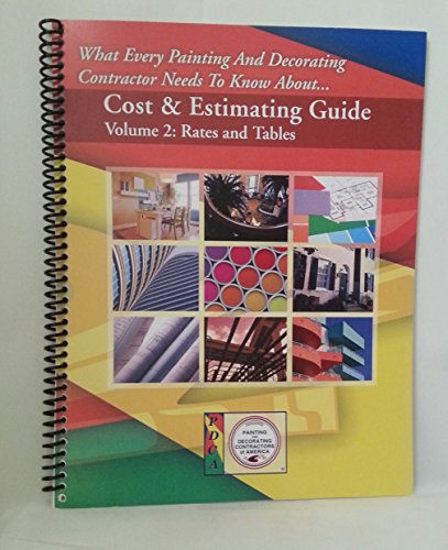 PDCA Cost & Estimating Guide Volume 2 Rates & Tables: PDCA: Amazon.com ...