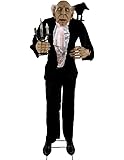 Amazon.com: Dobson The Butler Halloween Prop Animated: Toys & Games