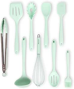 Amazon.com: Rorence Silicone Cooking Utensil Set - Kitchen Tools Set ...