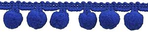 Amazon.com: Pompom Fringe 1-Inch Polyester Fringe Rolls for Arts and ...
