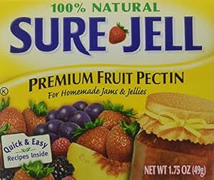 Amazon.com : Sure-Jell Original Premium Fruit Pectin, 1.75 oz Box ...