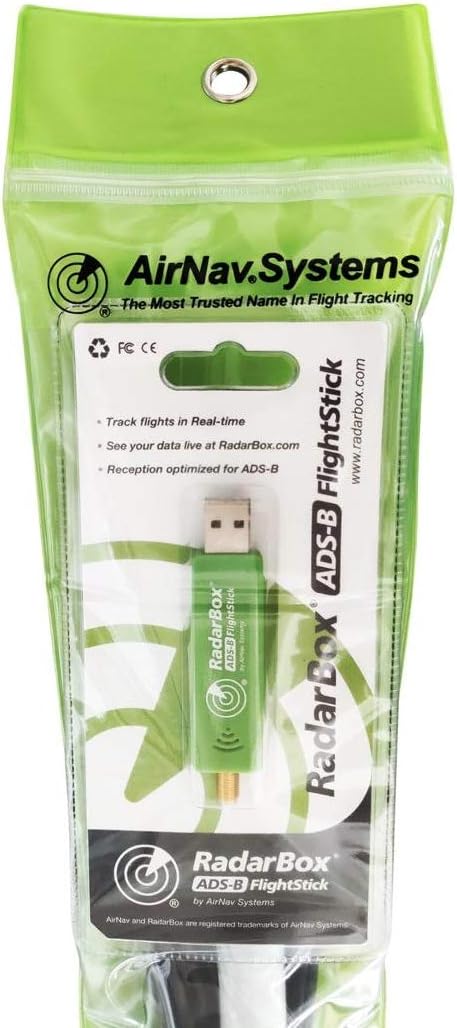 AirNav ADS-B 1090 MHz Outdoor Antenna with SMA Connector and RadarBox ...