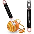 Amazon.com: Channel Knife, 2 in 1 Lemon Peeler Zester Cocktail Garnish Citrus Zester 5 Baldes ...