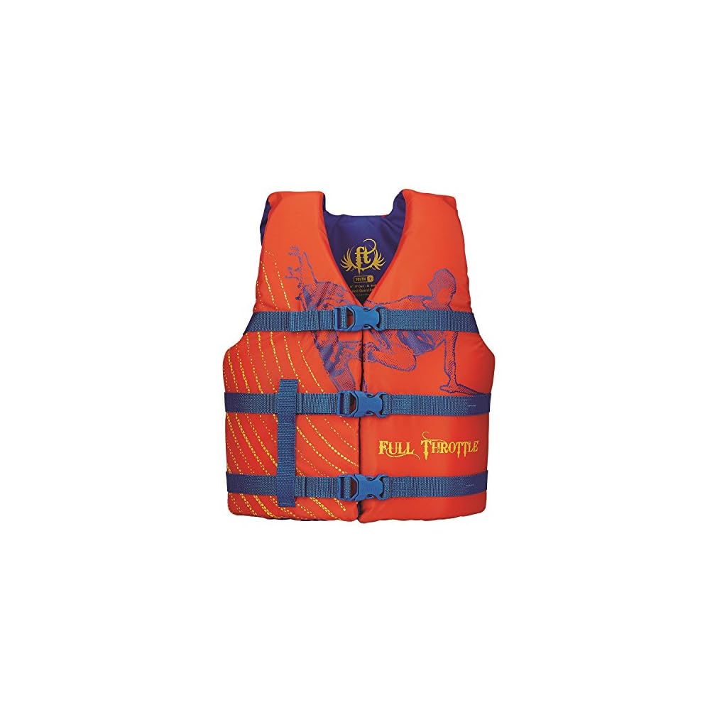 Full Throttle Youth Life Vest - Kids Swim Lessons