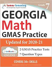 Georgia Milestones Assessment System Test Prep: 7th Grade Math Practice ...