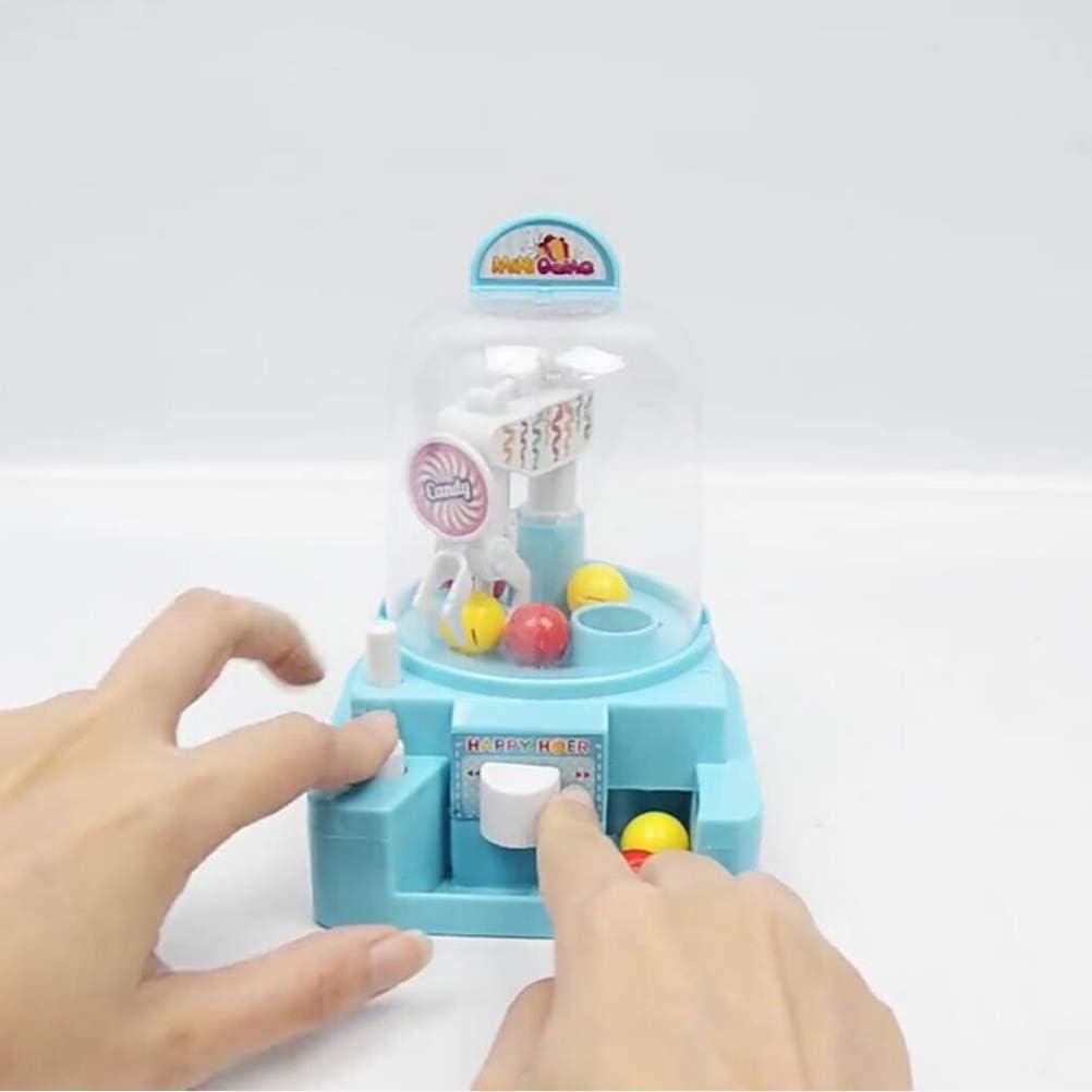 Toyvian Mini Claw Machine Candy Claw Machine Kids Mini Arcade Grabber ...