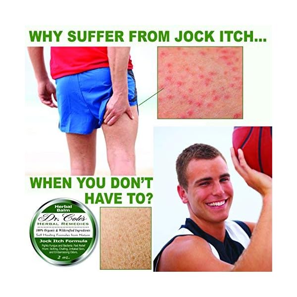 Dr Coles Organic Jock Itch Treatment Anti Fungal Ointment Kills Fungus And Ringworm