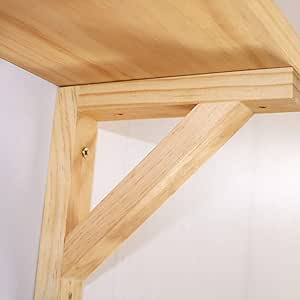 Solid Wood Triangle Bracket,Wall Support Hidden Angle Frame,Thicken ...