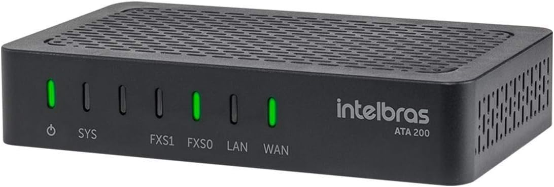 Conversor de Protocolo IP - ATA 200 Intelbras | Amazon.com.br