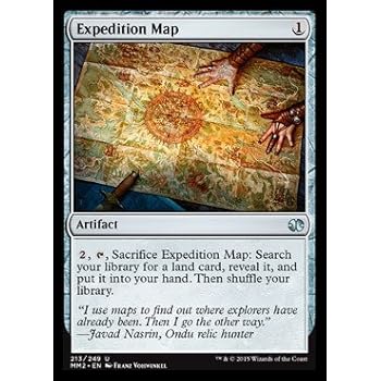 Amazon.com: Magic: the Gathering - Expedition Map (201) - Zendikar ...