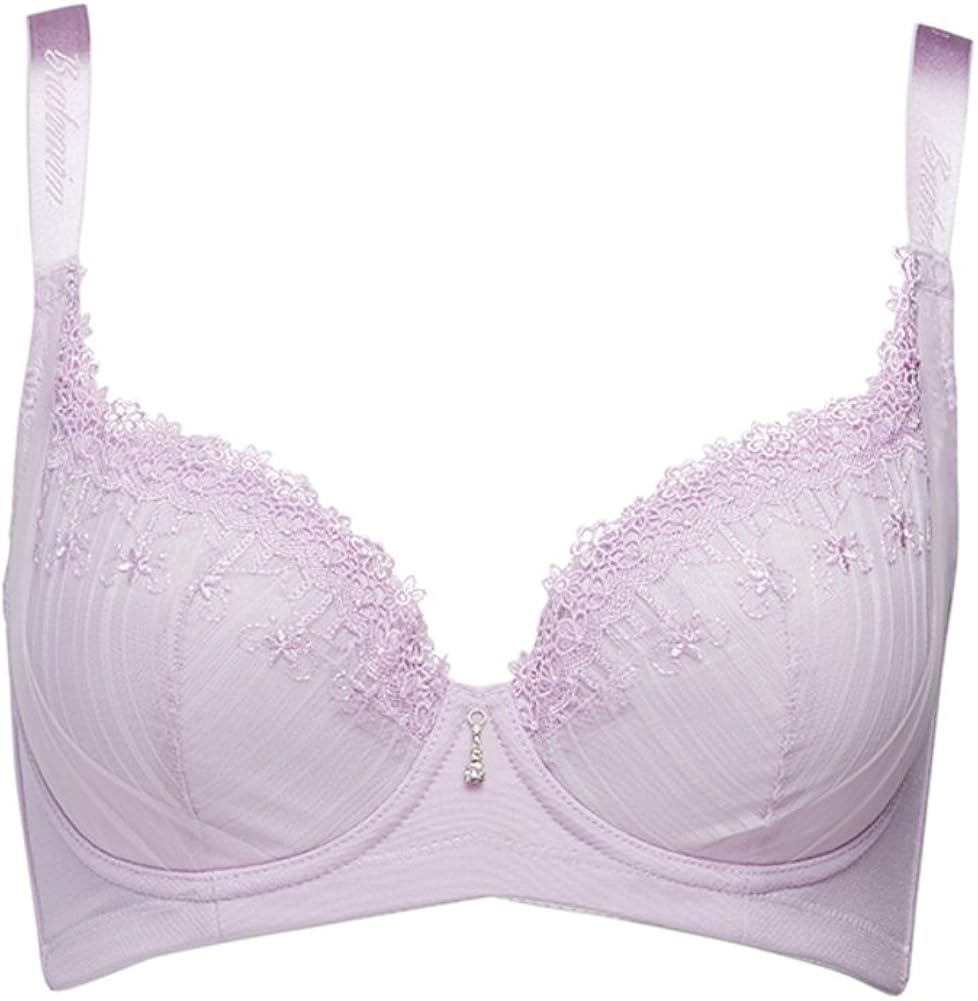 Plus size lace thin busty Bra/ adjusting gather your Bra-C 85C at ...