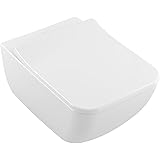 Villeroy & Boch 9M80S101, WC-Sitz SlimSeat Line Venticello 9M80 454 x ...
