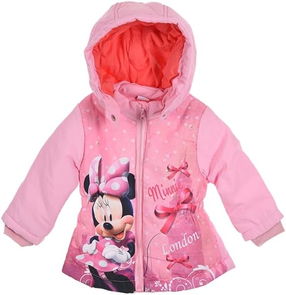 Minnie Mouse Niñas Abajo Chaqueta: Amazon.es: Ropa y accesorios