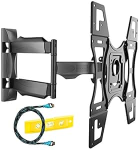 Invision Ultra Delgado Inclinación Girar TV Soporte de Montaje en Pared ...