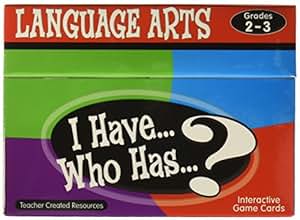 Amazon.com : Teacher Created Resources I Have. Who Has.? Language Arts ...