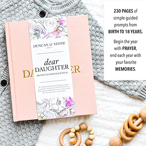 Dear Daughter: A Prompted Prayer Journal & Childhood Keepsake by Duncan ...