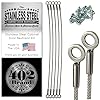 402 Brand Stainless Steel Cabinet Door Restraint Kit. Made in USA ...