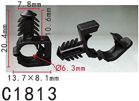 Amazon.com: Autobahn88 Wire Cable Loom Routing Clip, fits for Ford ...