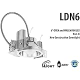 Amazon.com: Lithonia Lighting LDN6 35/06 277 HSG LED Gen 1-Recessed ...