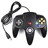 SAFFUN Classic N64 Controller, N64 Wired USB PC Game pad Joystick, N64 ...