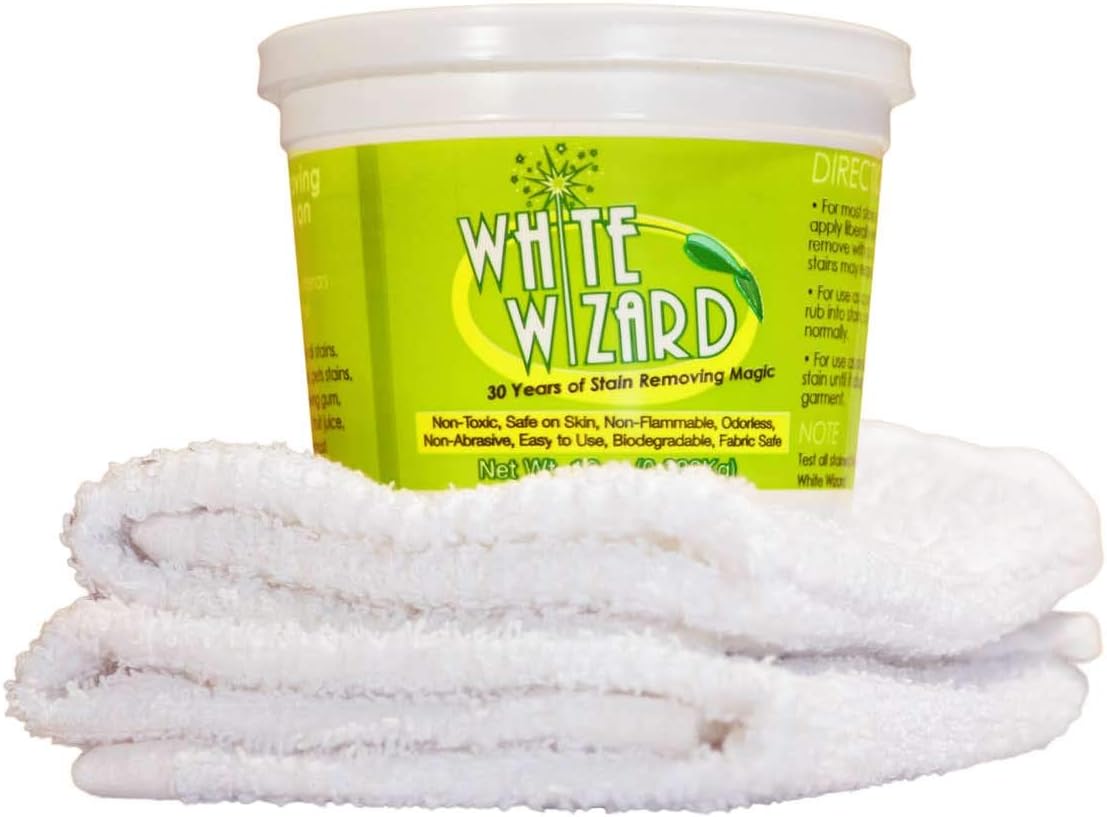 White Wizard All-Purpose Stain Remover, Removes Stains from Most ...