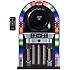 Amazon.com: Crosley CR11CD Jukebox CD Player with Authentic Neon ...
