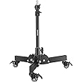 Amazon.com : NEEWER Heavy Duty Light Stand with Casters, 2.4ft Max ...