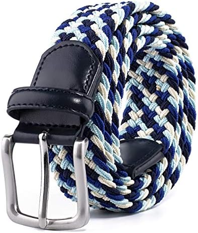 Fabio Valenti Woven Stretchy Braided Belts for Men & Women, Golf Casual ...