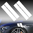 Amazon.com - Leasinder 4pcs Car Wheel Fender Hash Stripe Decal ...