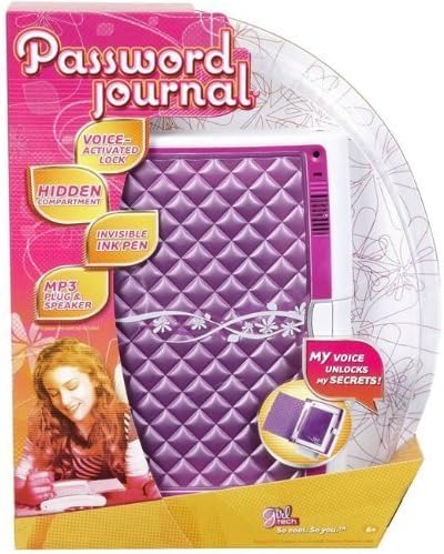 Amazon.com: Girl Tech Password Journal - Purple by Girl Tech: Toys & Games