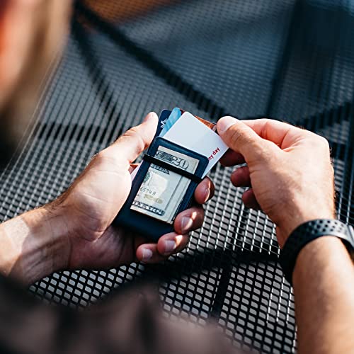 Distil Union Wally Micro - Premium Leather Minimalist Slim Wallet and ...