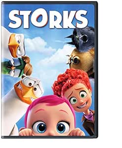 Amazon.com: Storks (DVD) : Andy Samberg, Kelsey Grammer, Katie Crown ...