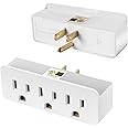 Amazon.com: TENINYU 3 Outlet Adapter Extender - UL Listed 1875W/15Amps ...