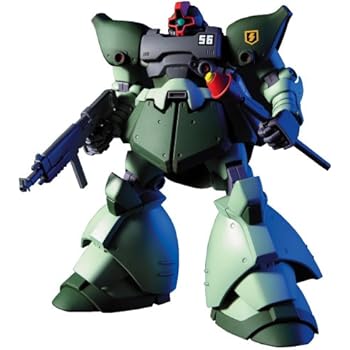 Amazon.com: Gundam MS-09R-2 Rick Dom II Colony Color HGUC 1/144 Scale ...