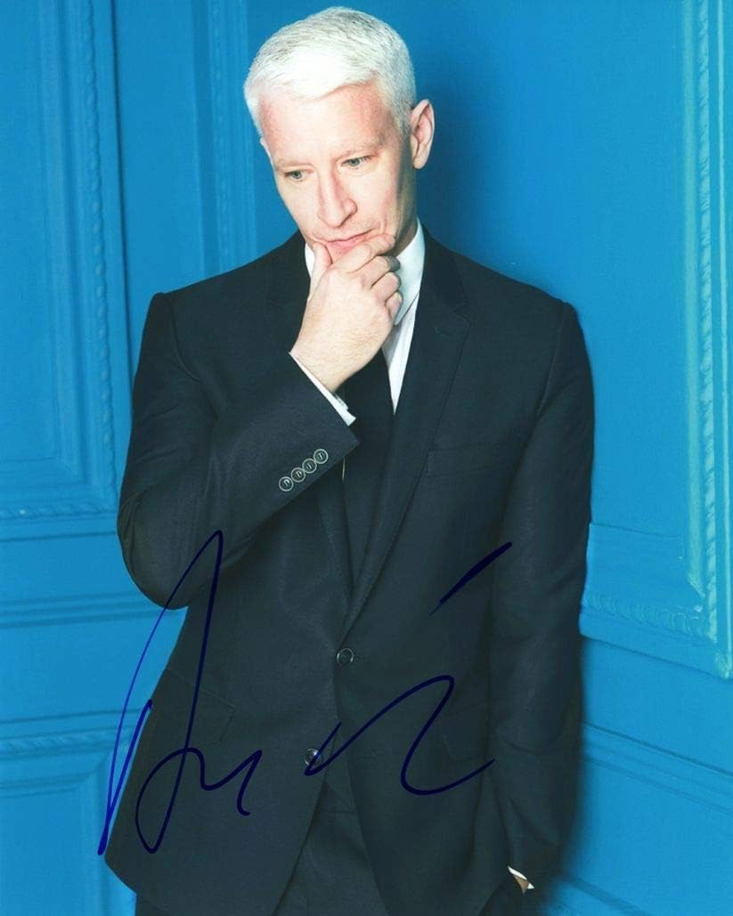 ANDERSON COOPER - CNN Newsroom AUTOGRAPH Signed 8x10 Photo at Amazon's ...