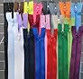 Amazon.com: 12 Inch Zippers - Nylon Coil Zippers Bulk - Supplies for ...
