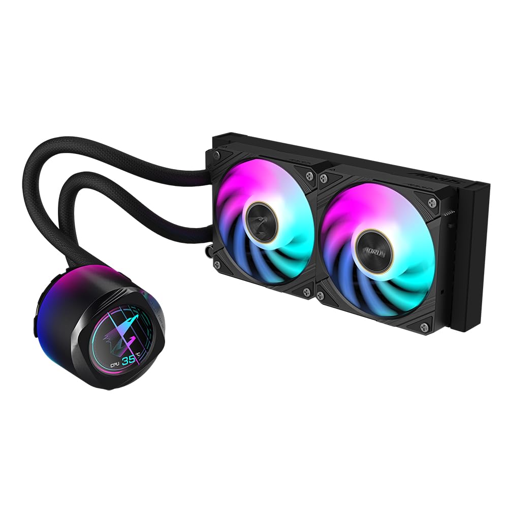 Mua GIGABYTE Aorus Waterforce X II 240 AIO Liquid CPU Cooler - 2 x 120 ...