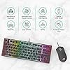 RK ROYAL KLUDGE RK987 Gaming Keyboard and Mouse, Wired Mechanical ...